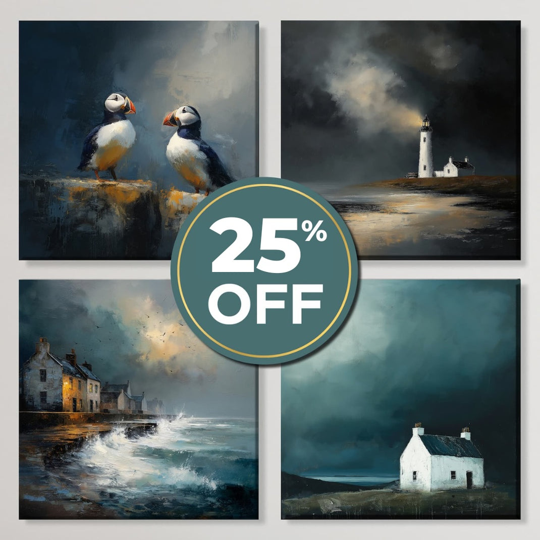 Atmospheric art inspired by Scotland’s wild and beautiful landscapes. – Mae Macpherson Art Studio