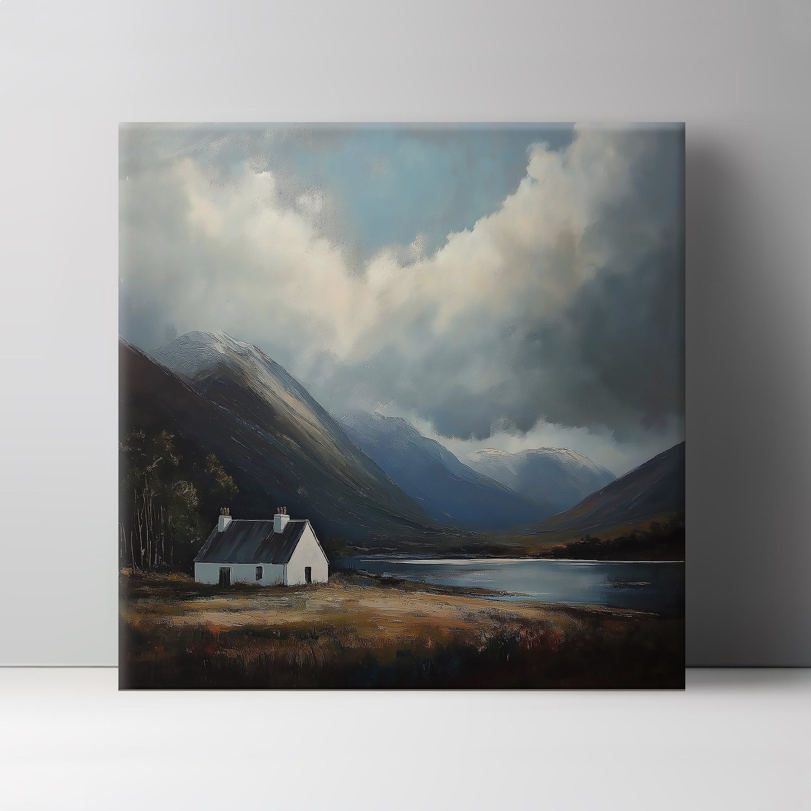 Glencoe Croft - Canvas Print – Mae Macpherson Art Studio